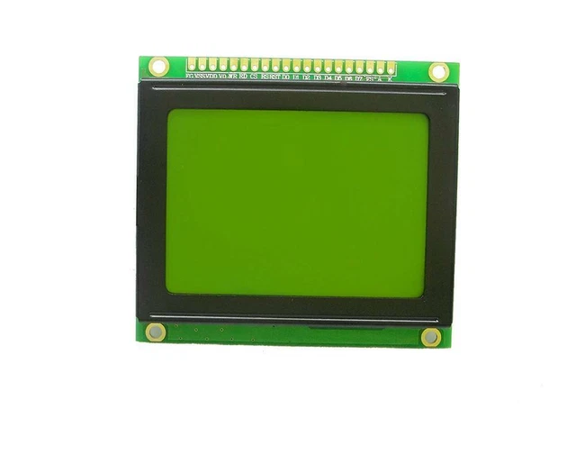 DOT MATRIX SCREEN Module 12864T 128x64 LCD Screen 5V T6963 Control $25. ...