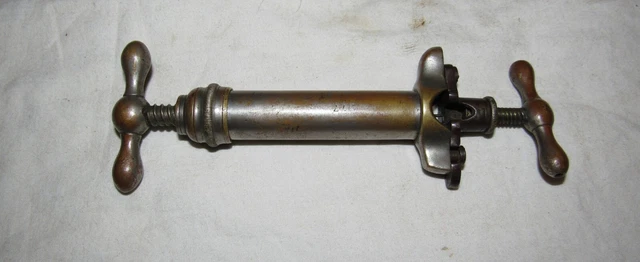 UNUSUAL ANTIQUE CAPPER decapper tool tap action old reloading tool ...