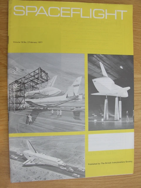 1977 SPACEFLIGHT MAGAZINE Lunar Colony Technology, Soyuz 22, Salyut 4 ...