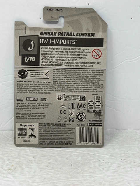 HOT WHEELS HW J-Imports Nissan Patrol Custom JDM 1:64 Diecast Blue $13. ...