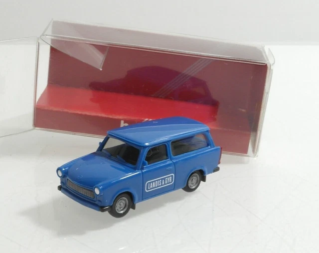 HERPA 1:87 SCHNÄPPCHEN Trabant Trabi 601 Kombi Landis & Gyr Neu in OVP ...