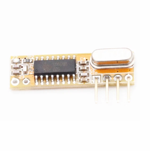 SUPERHETERODYNE 433MHZ RXB12 Wireless Receiver Module for Arduino/AVR ...