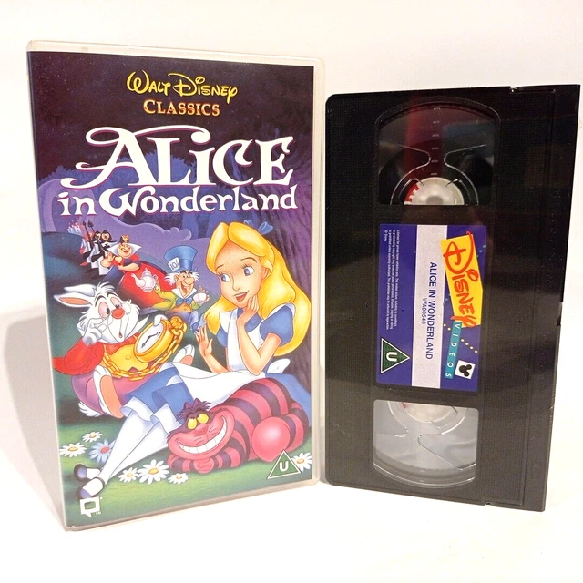 ALICE IN WONDERLAND VHS Video Tape PAL New and Sealed Disney Classics EUR 35,49 - PicClick IT