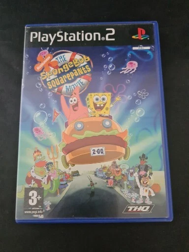 NICKELODEON THE SPONGEBOB SquarePants Movie PS2 Playstation 2 PAL Video ...