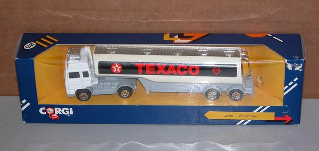 **CORGI TOYS C1265 Camion Volvo Tanker Texaco Neuve boite ! Superbe ...