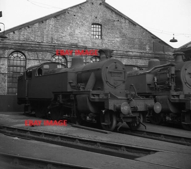 ORIGINAL 6X6 NEGATIVE LMS/BR Class 3P 2-6-2tank 40084 Kentish Town ...
