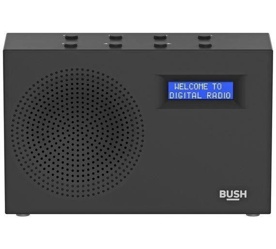 FAULTY BUSH PORTABLE Compact DAB FM Radio - Black (No power) £4.99 ...