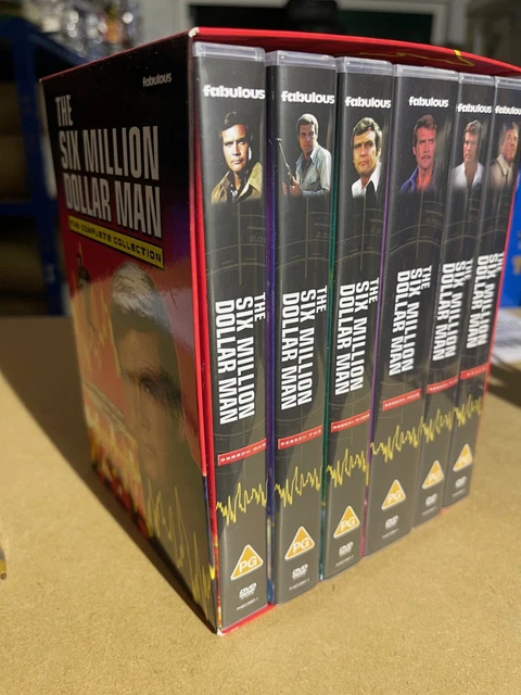 THE SIX MILLION Dollar Man Complete Collection Box Set Official UK ...
