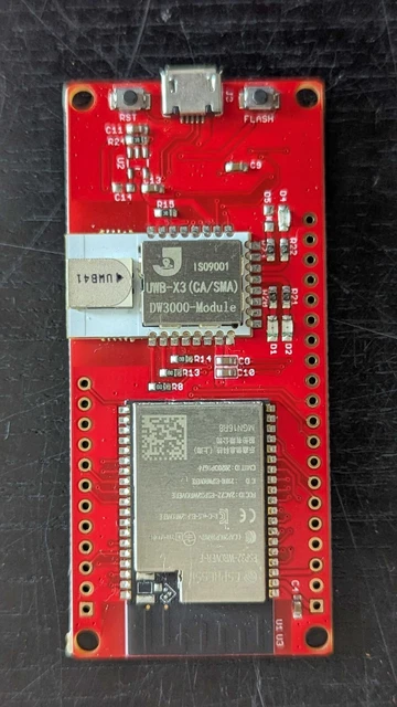 ESP32 UWB (ULTRA Wideband) development board USB C Maker Fabs with uwbx ...