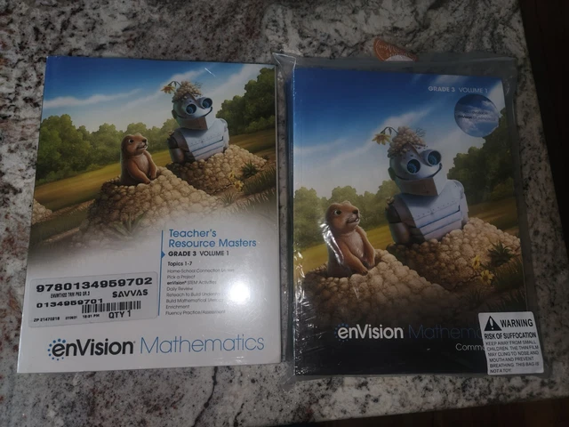 GRADE 3 ENVISION Mathematics Student And Teacher 1, 2 Assessment ...