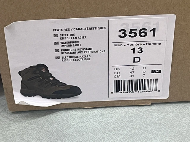 RED WING SHOES TRUHIKER Boots Men's Size 13 D Steel Toe Work Safety ...