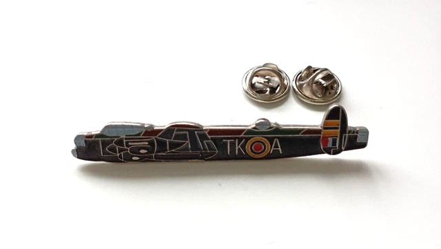 AVRO LANCASTER RAF Heavy Bomber Pin Badge WW2 Atlas Editions Military £ ...