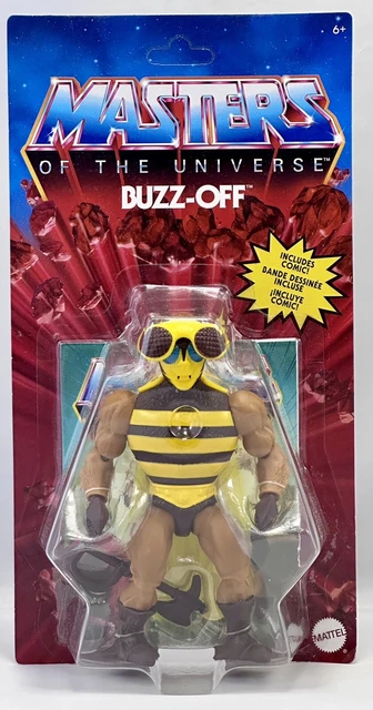 MATTEL MASTERS OF The Universe Origins Motu New Buzz-Off Buzz Off 2021 EUR 59,90 - PicClick FR