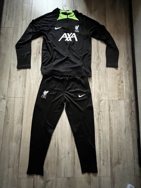 LIVERPOOL FC NIKE Mens 23/24 Black Training Tracksuit £97.35 - PicClick UK