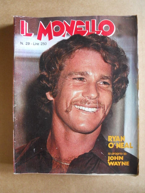 IL MONELLO N 29 1974 RYAN O'NEAL Inserto John Wayne GHIBLI [G431] EUR 6 ...