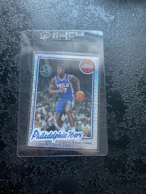 VJ EDGECOMBE ROOKIE Mojo Refractor 2025-26 Topps Chrome 45th Anniversary 76ers EUR 50,00 ...