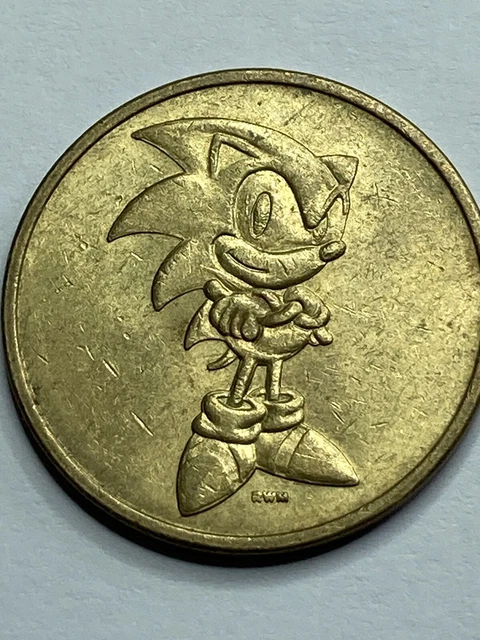 RARE OLDER VINTAGE SONIC THE HEDGEHOG ARCADE TOKEN #rq1 EUR 27,20 ...