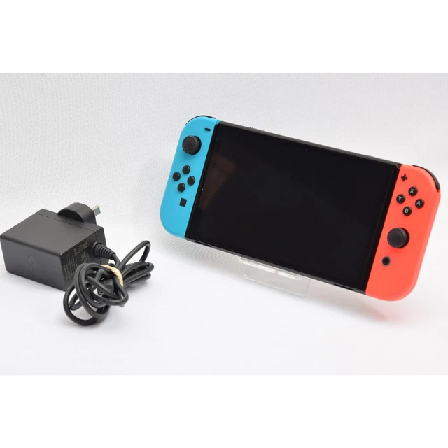 NINTENDO 64GB OLED Switch Handheld Console with Charger - No TV Dock (U ...