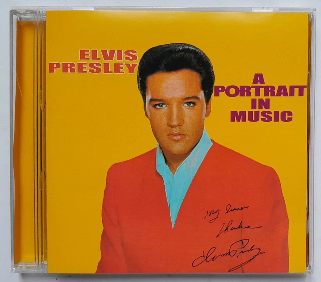 ELVIS PRESLEY ORIGINAL CD import - A Portrait In Music - rare Studio ...
