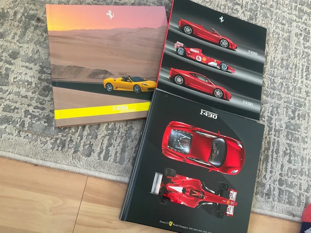 FERRARI F430, F430:SPIDER Brochures (2 Hardback). £73.45 - PicClick UK