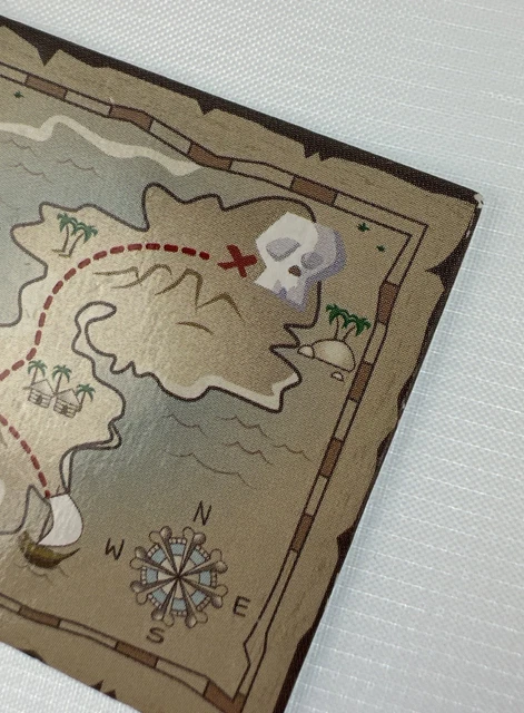 MONSTER HIGH FREAKY Fusion Catacombs Brown Cardboard Treasure Map ...