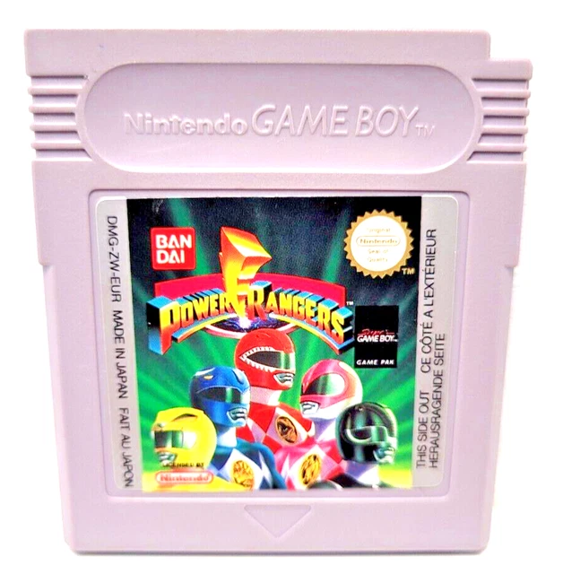 POWER RANGERS NINTENDO Gameboy Game Boy Cartridge EUR 39,67 - PicClick FR