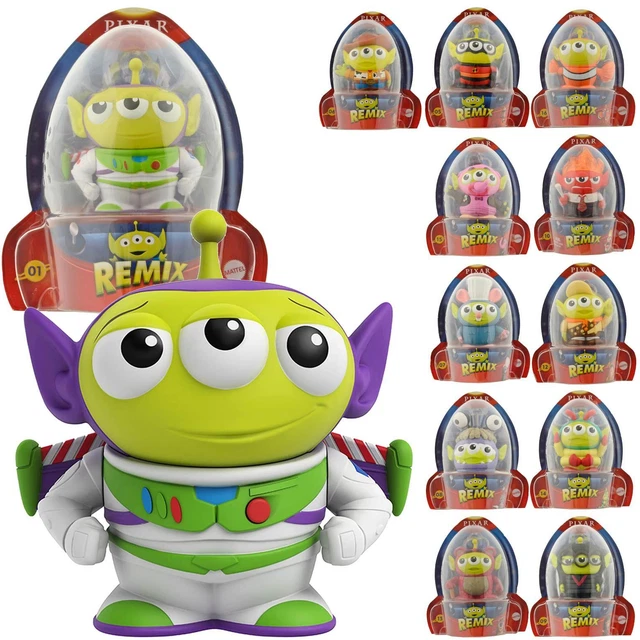 ALIEN REMIX FIGURE Toy Story Mashup Pixar Collectible Character 3 Eyes ...