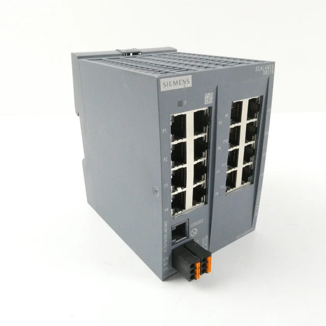 SWITCH ETHERNET INDUSTRIALE Siemens Scalance Xb216 6Gk5 216-0Ba00-2Ab2 ...
