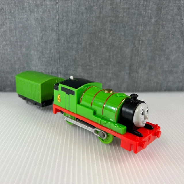 THOMAS AND FRIENDS Trackmaster Motorized Percy Green Tender Cargo ...