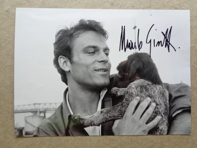 KARL MAY MARIO Girotti Terence Hill Autogramm mit Rückseitenstempel EUR ...