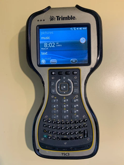 TRIMBLE TSC3 2.4 GHz radio Survey Pro Layout Pro Carlson SurvCE and ...