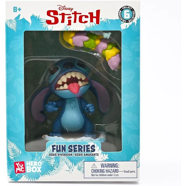 DISNEY STITCH HERO Box Glotter Stitch Figura 8cm Yume Toys EUR 31,40 ...