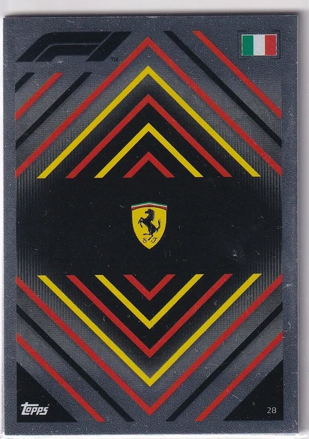 TOPPS F1 TURBO Attax 2022 Formula 1 Mappa No. 28 Team Logo (Ferrari ...