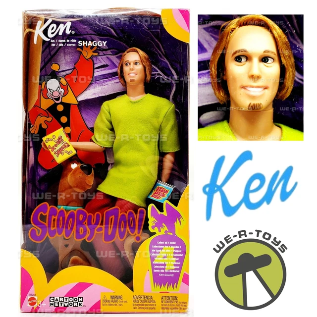 KEN WIE ZOTTELIG Scooby Doo Puppe Cartoon Network 2002 Mattel B3283 EUR ...