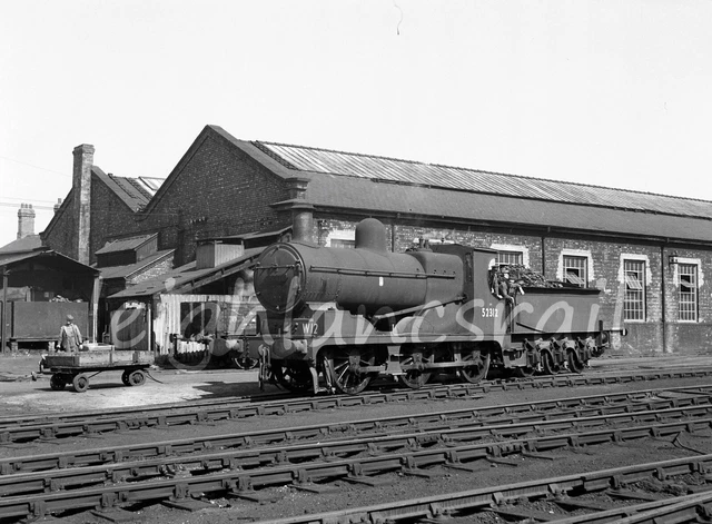 ORIGINAL 6X4CM J R CARTER BRITISH RAILWAY NEG OF 52312 @ CHESTER ...