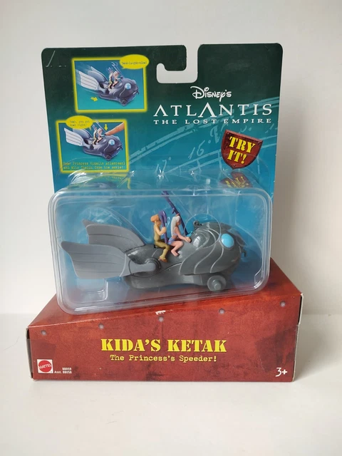 DISNEY ATLANTIS THE lost empire Kida's Ketak princess speeder $31.72 ...