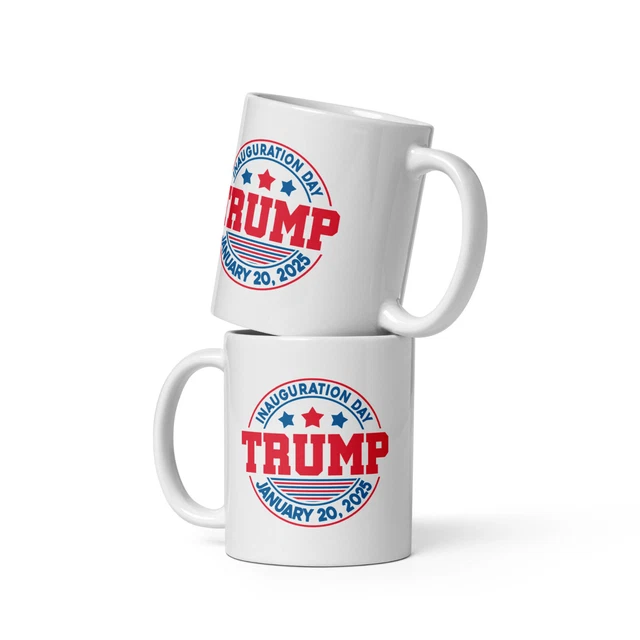 TRUMP INAUGURATION DAY 2025 Mug - Donald Trump 47th President ...
