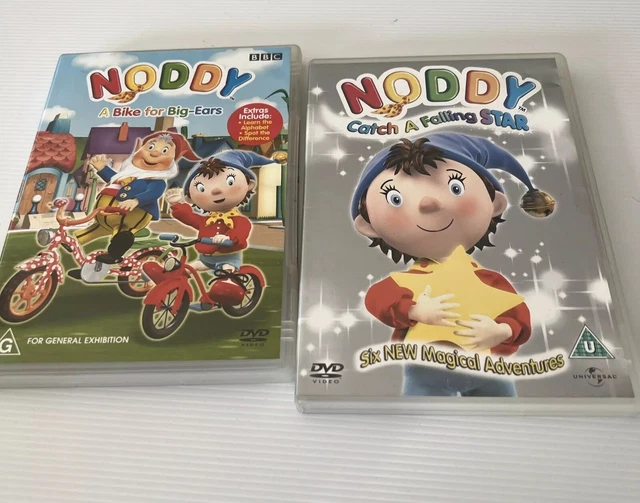 NODDY 2 X DVDs - A Bike For Big Ears, Catch A Falling Star Region 4 BBC ...