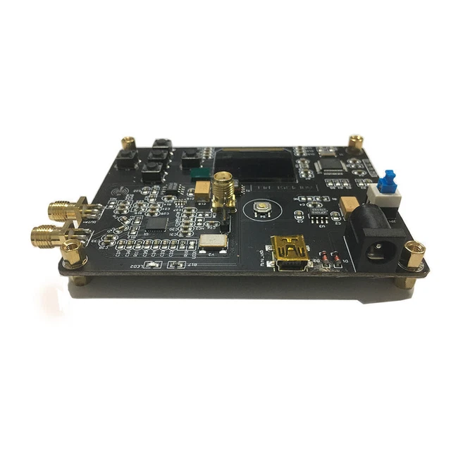 FREQUENCY GENERATOR PLL + OLED 35MHz-4400MHz RF Signal Generator ...