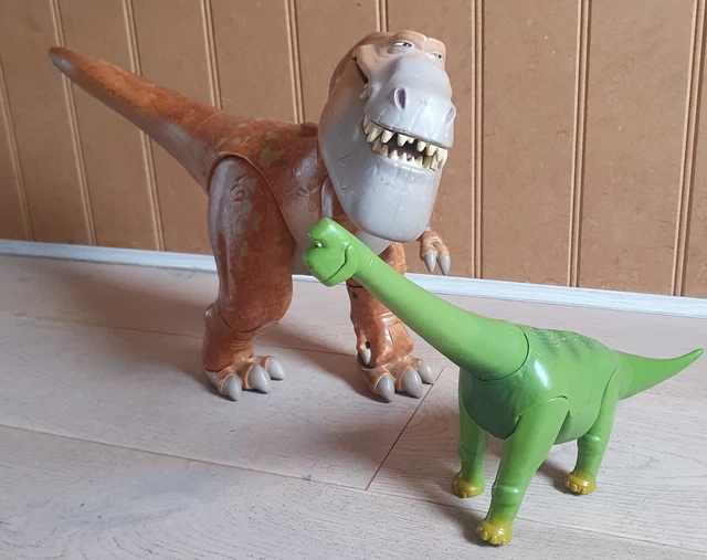 DISNEY PIXAR THE Good Dinosaur Butch & Poppa Henry Poseable Figures £40 ...
