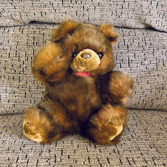 VINTAGE 1992 PURR-FECTION Brown Teddy Bear by MJC With Tag £14.22 ...