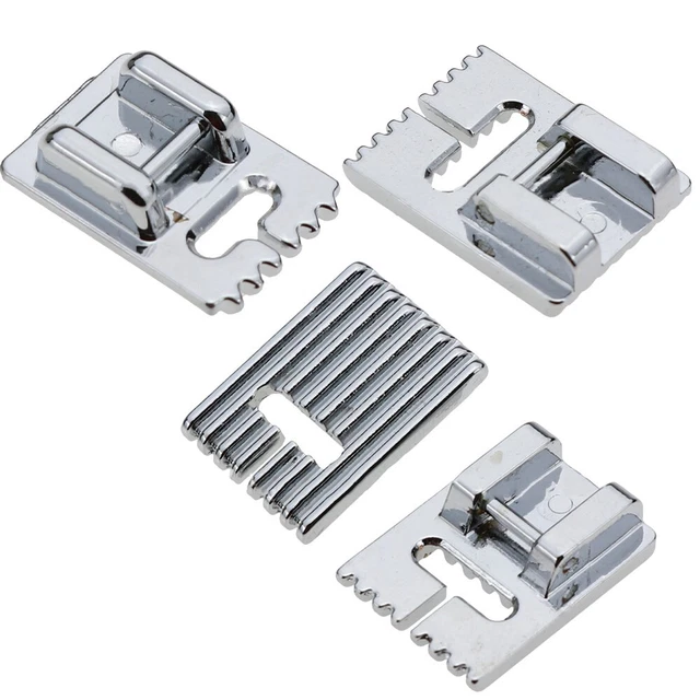 PIED DE MACHINE à coudre Tucker pour pintucks délicats et plis ...