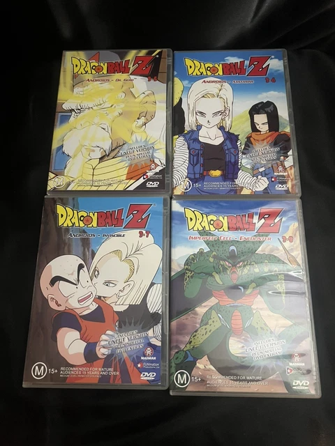 DRAGON BALL Z DVD Anime Box Set Series 3 Collection 1 - Very Good ...