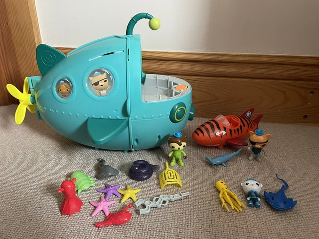 OCTONAUTS BUNDLE COMPLETE & Working Talking Gup B, Midnight Gup A ...