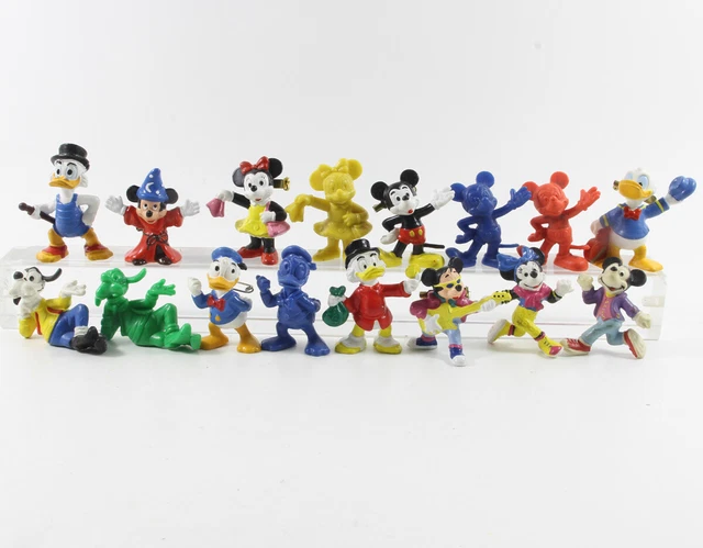TOPOLINO + PAPERINO == 16x Walt Disney Mini Bully / Bullyland EUR 74,99 - PicClick IT