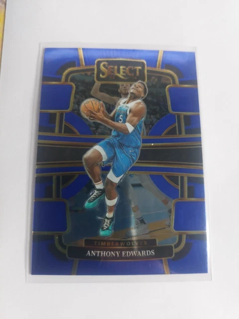 NBA 2023/2024 PANINI Select Concourse Blue Anthony Edwards Card No 37 ...