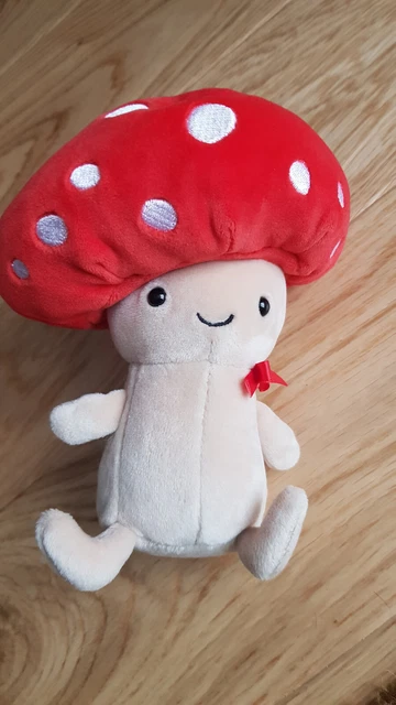 Jellycat Fun Guy Robbie Soft Toy Toadstool Retired £19 99 Picclick Uk