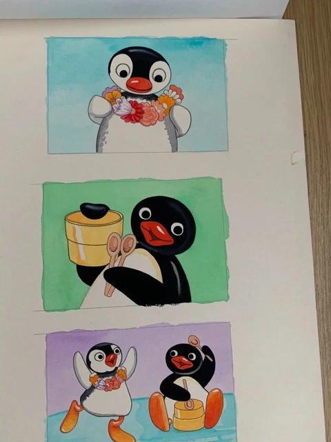 RIVISTA PINGU - Opera d'arte originale - Iss 72 Make a Ghirland EUR 142 ...