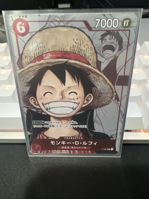 ONE PIECE CARD Game Monkey D. Luffy P-001 25th Anniversary Promo - Japanese - NM EUR 5,00 ...