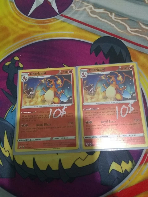 POKEMON REVERSE CHARIZARD Card $10.00 - PicClick CA